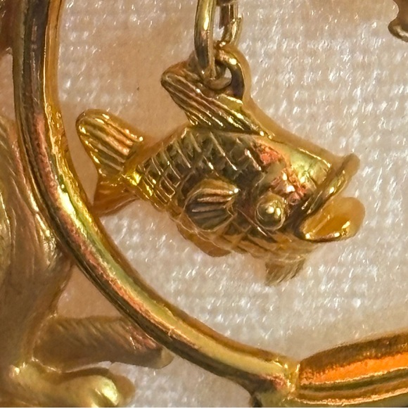 Jonette Jewelry | Jewelry | Vintage Jj Cat With Fish Bowl Brooch | Poshmark